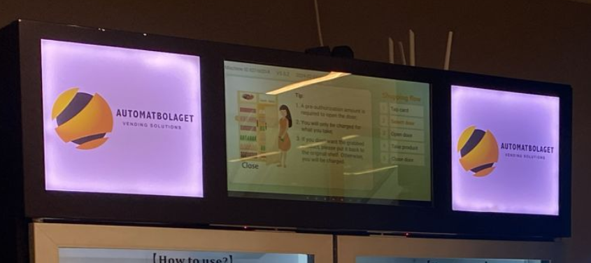 Smart Fridge Vending Machines in Sweden