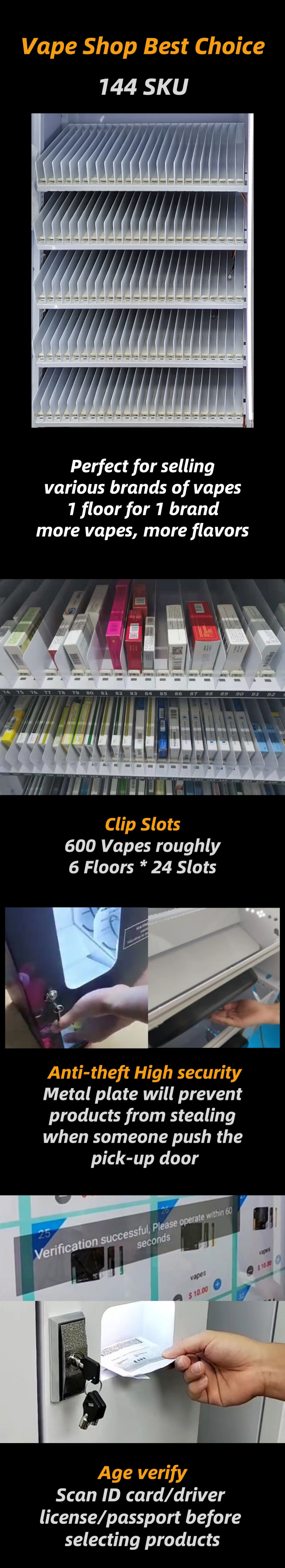 Micron vape shop vape vending machine