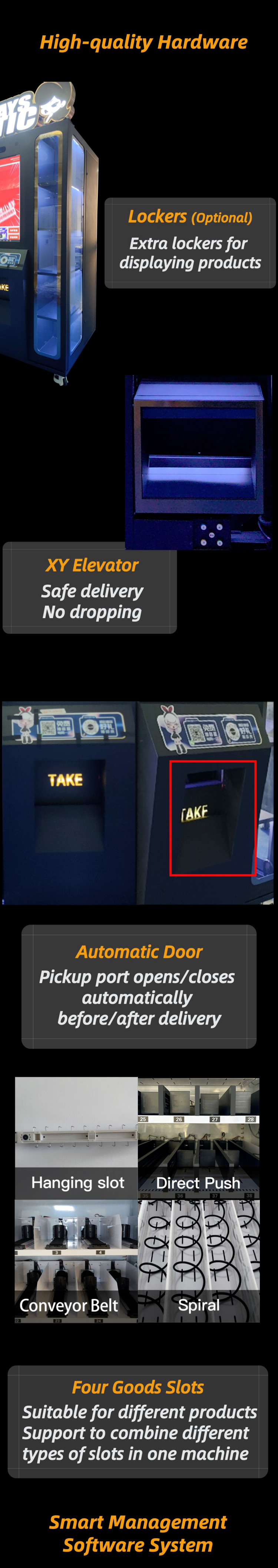 Cosmetic Beauty Vending Machine for Eyelash Skincare Makeup