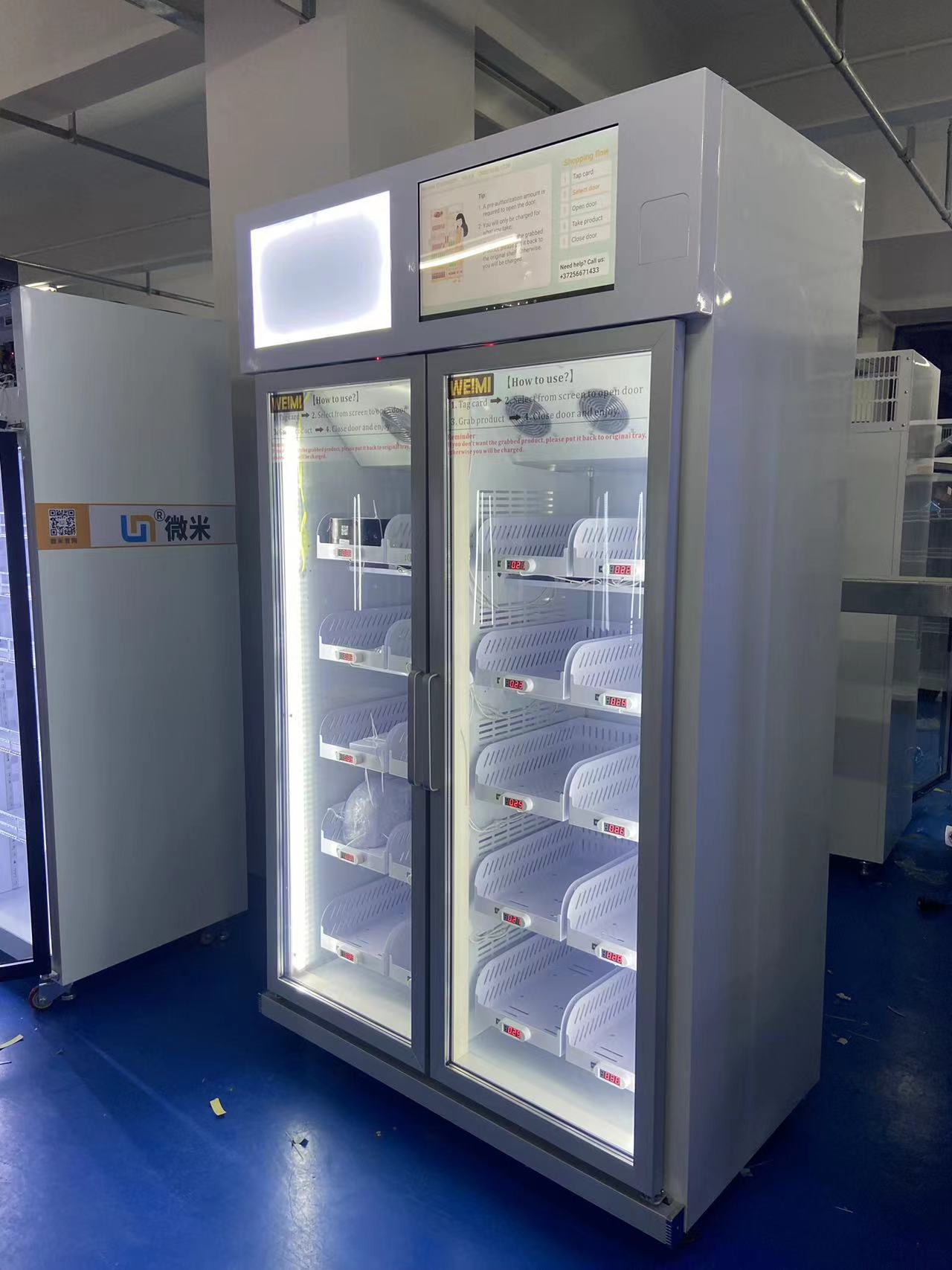 WEIMI Smart Freezer Vending Machine to Estonia