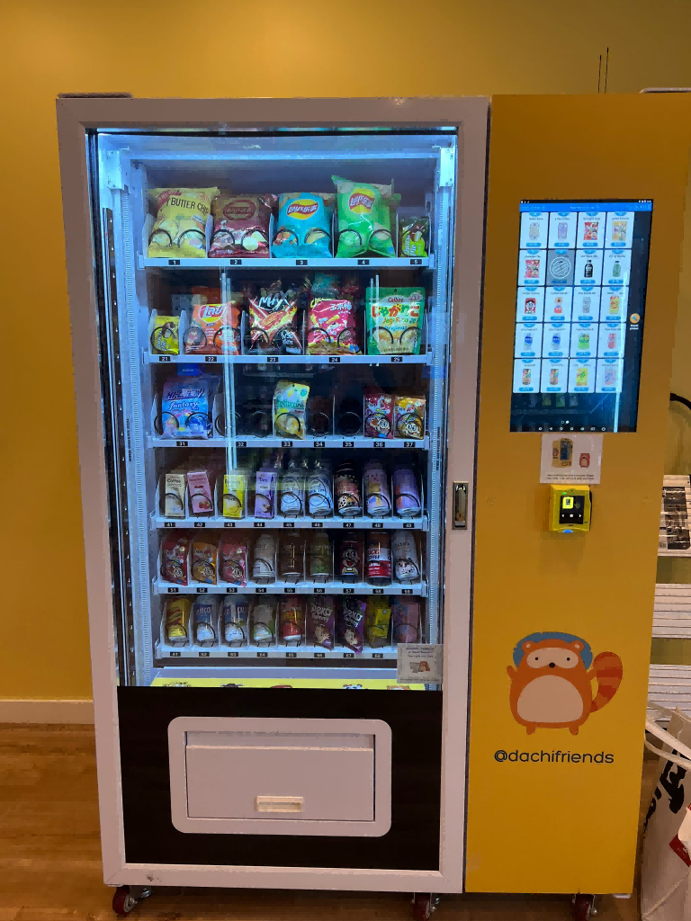 Fresh Fruit Dessert Salad Vending Machine with Lift
