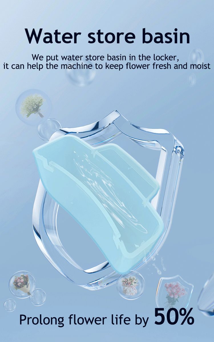 Refrigerated Bouquet Flower Vending Machine