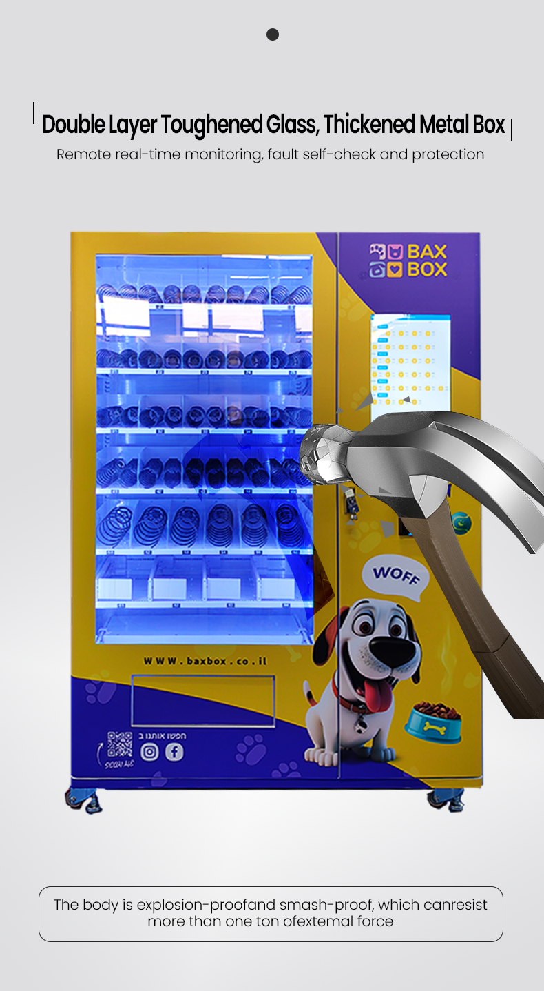 Pet Vending Machine for Dog Cat Food Snacks Wash