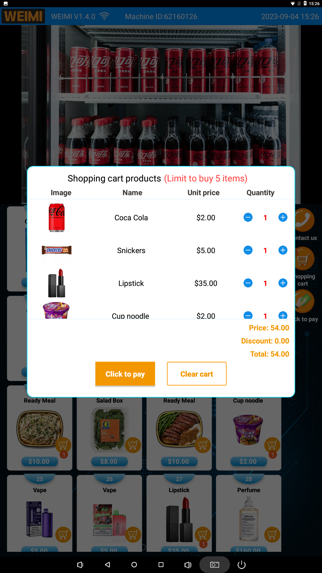 Combo Vending Machine 3-in-1 Vending Machine to Israel
