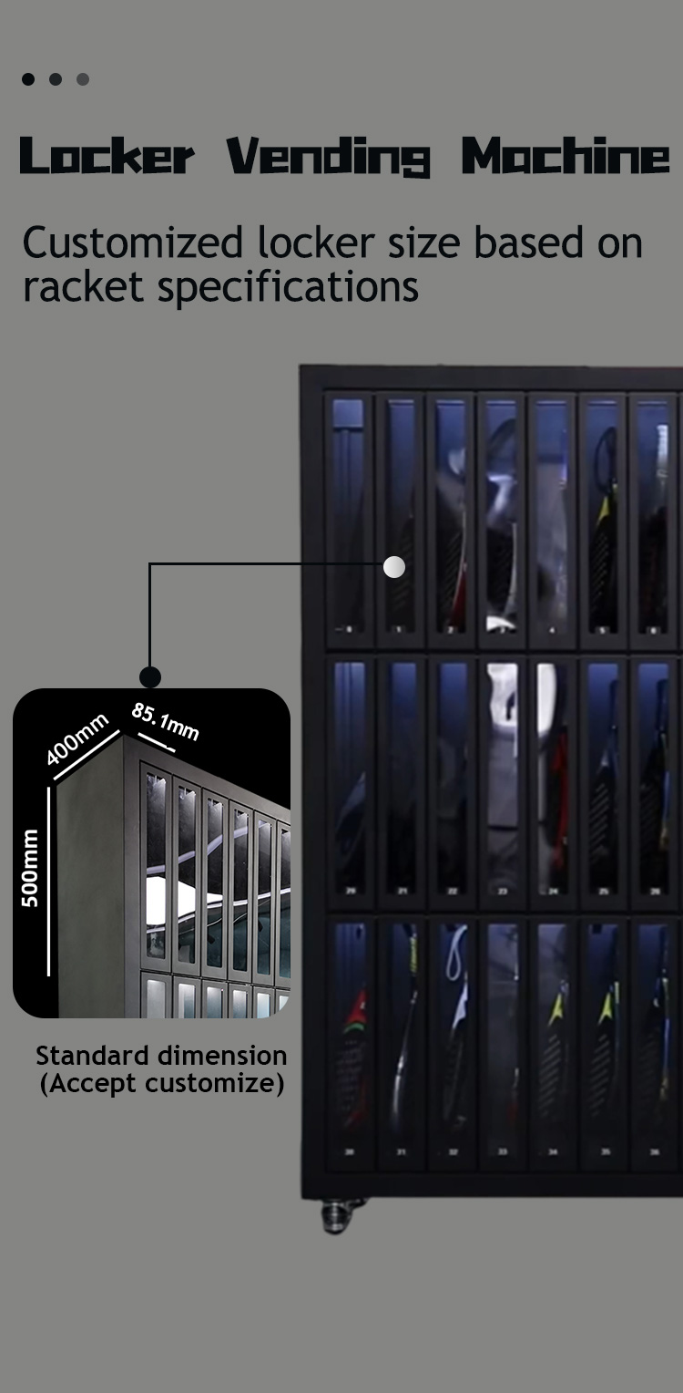 Combo Sport Vending Machine for Padel Rackets Tennis Balls