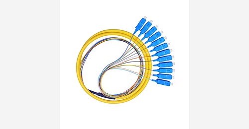 optical Multi-cores Pigtail 12 core with Connector