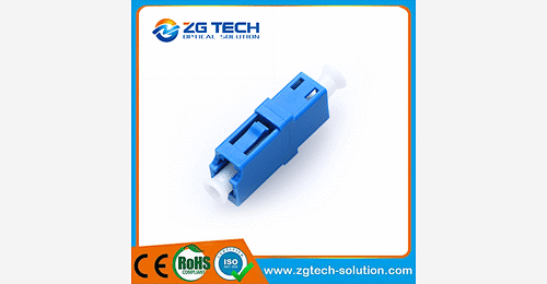 Hybrid SC Male LC Female Fiber Adapter