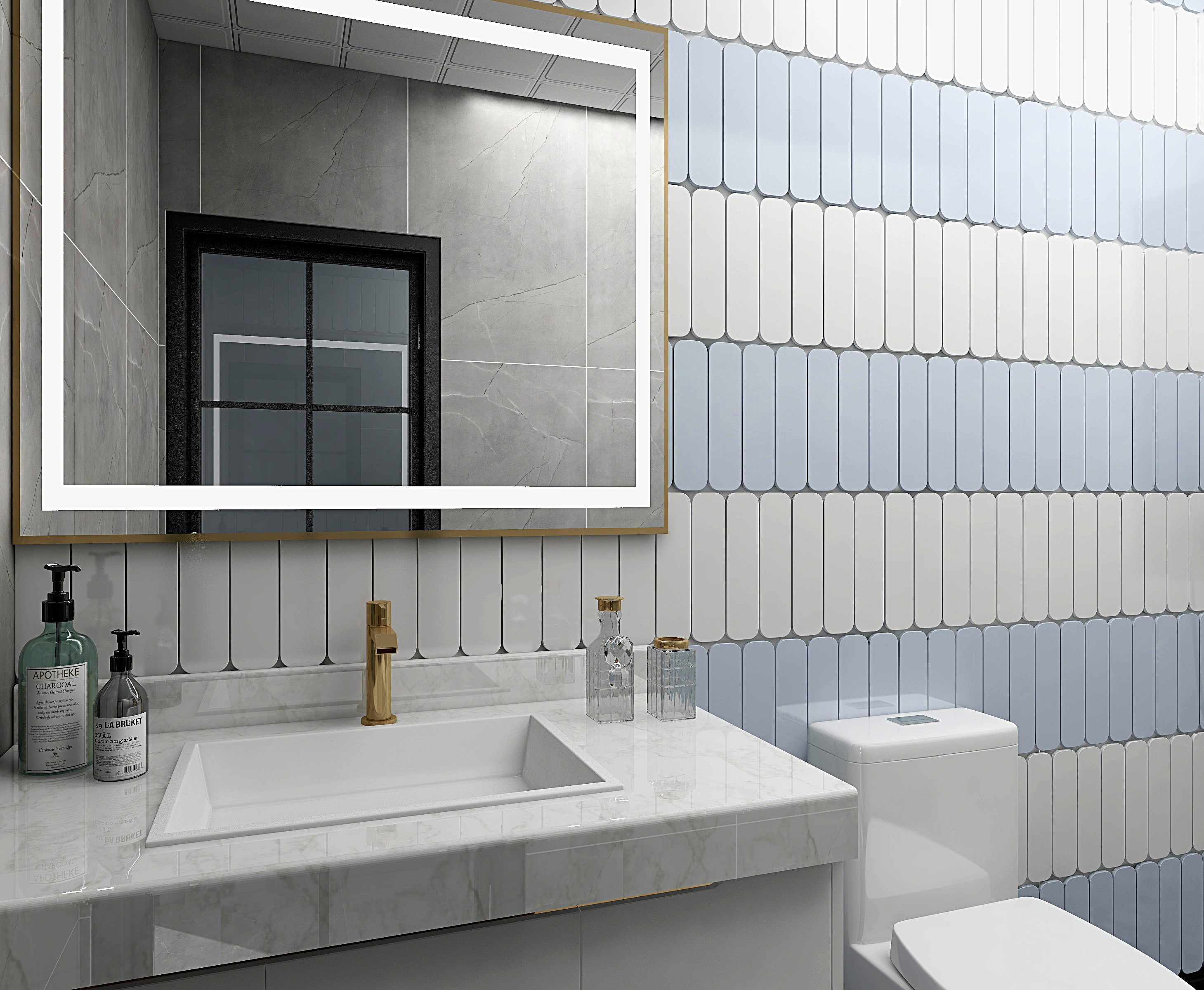 DUO | handmade wall tiles Supplier-Elephome Ceramics