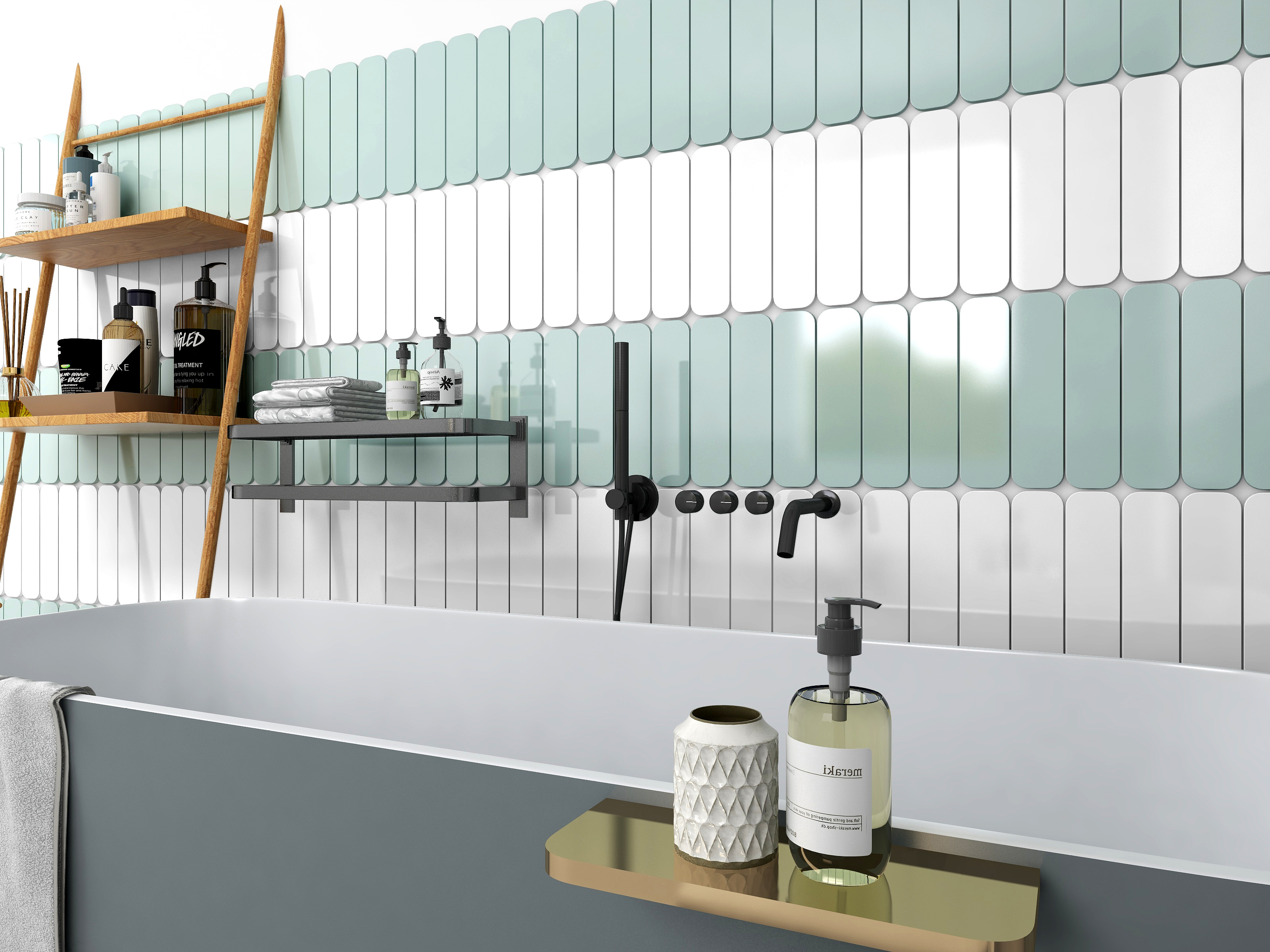 DUO | handmade wall tiles Supplier-Elephome Ceramics
