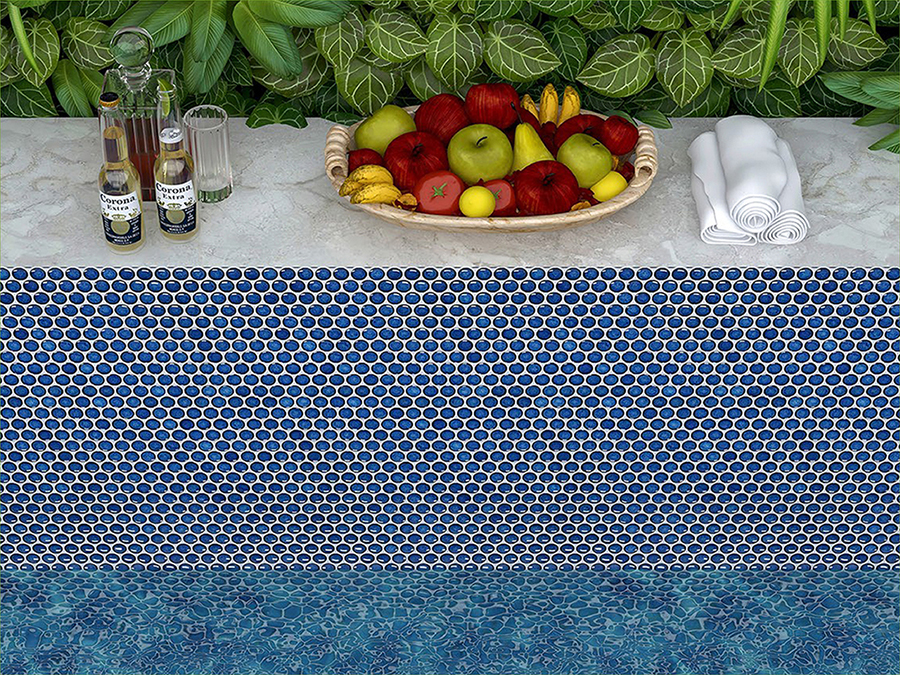 PENNY ROUND SWIMMING POOL 19x19mm | penny round pool tile Supplier ...