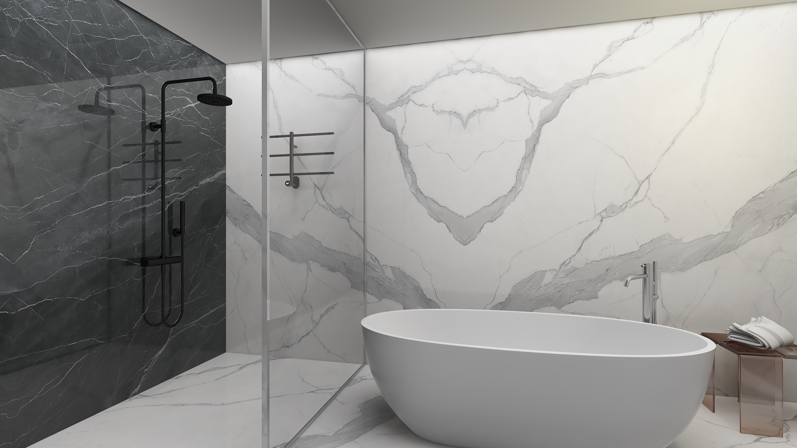 GRAND PANDORA | porcelain tile slabs for shower walls Supplier-Elephome ...