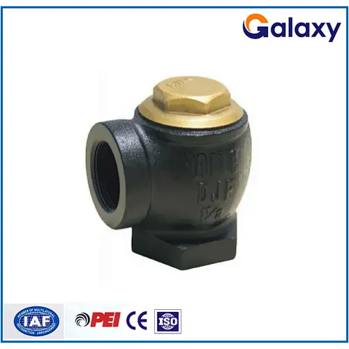 Angle check valve factory