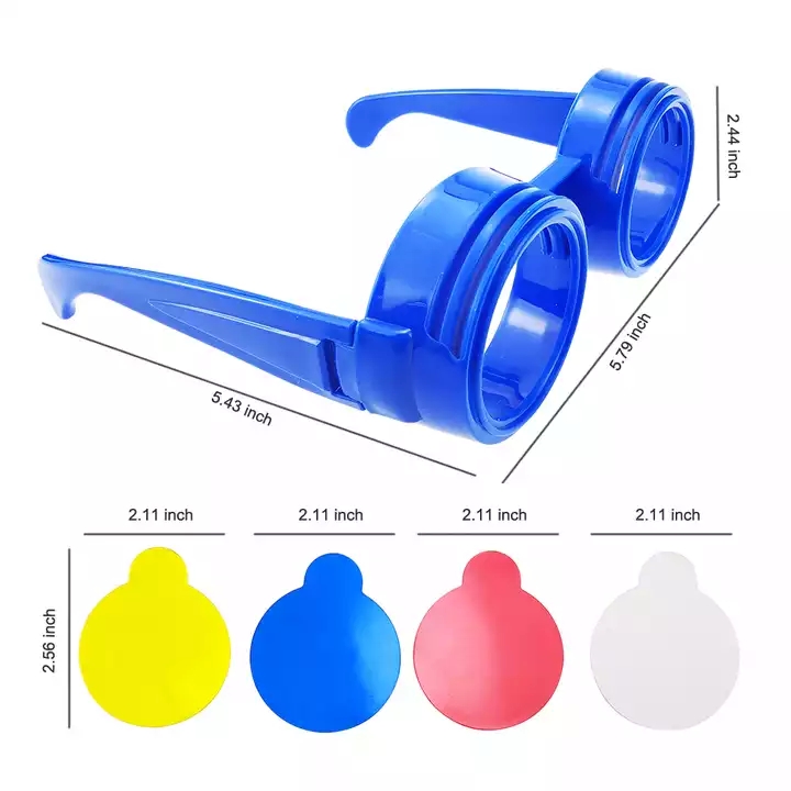 Color mixing glasses plastic glasses|Leemoland.com