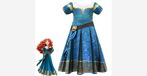 disney costume princess merida costume|leemoland.com