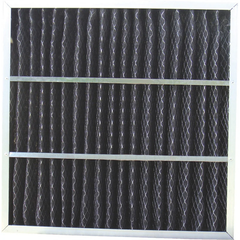 Hot selling aluminum frame activated carbon panel filter