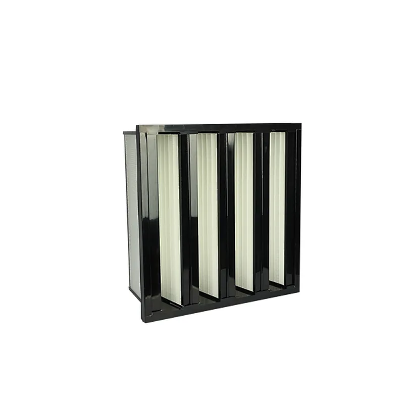 Hot sale W type V-bank filter ,also have box type