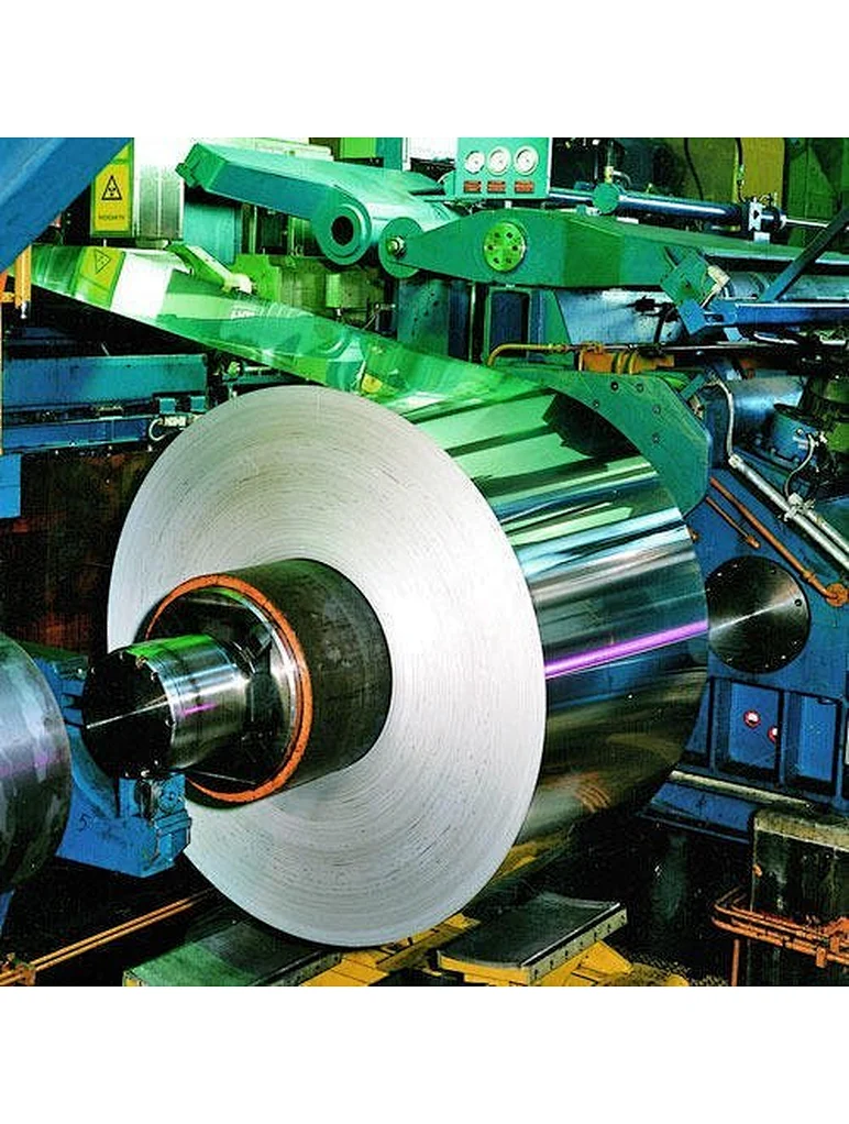 Stainless steel strip temper mill