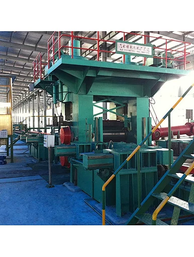 GLIMPSE reversible 12-high cold rolling mill unit