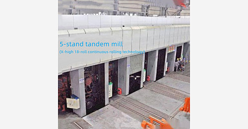 5-stand X-high stainless steel tandem cold mill