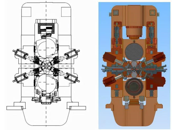 What is different between 6 hi and 18 hi cold rolling mill