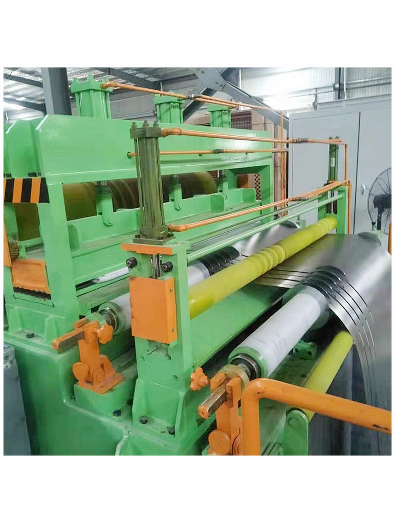 Stainless steel strip slitting line