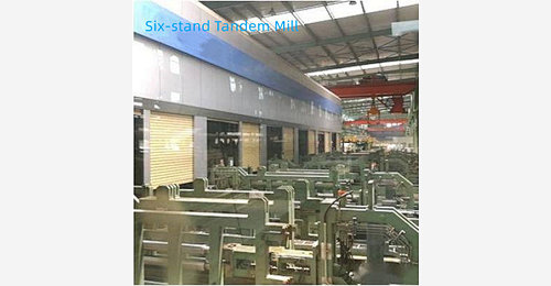 6-stand S-High stainless steel tandem cold mill