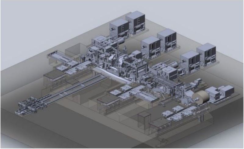 Glimpse reversing 20 Hi cold rolling mill