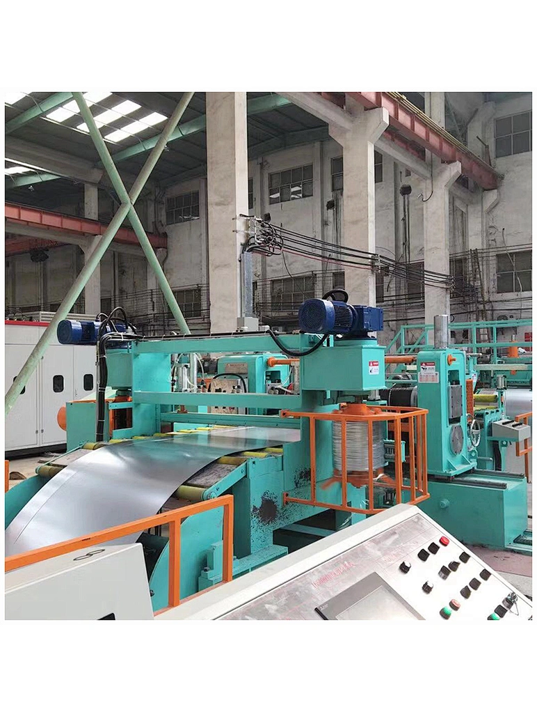 Stainless steel strip slitting machine