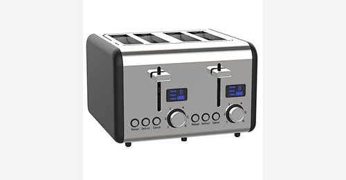 China 4-slice digital toaster manufacturer-BESTONE