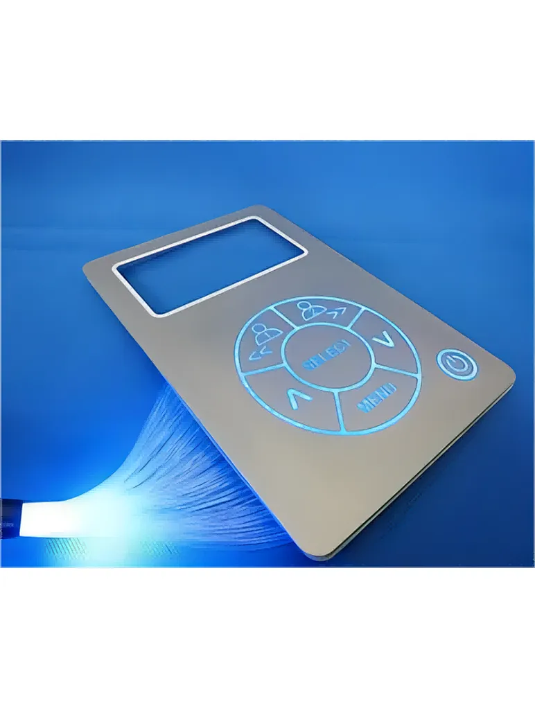 plastic optical fiber switch backlight