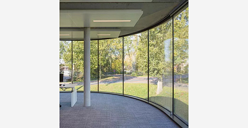 floor to ceiling aluminum curved glass windows from China Manufacturer ...