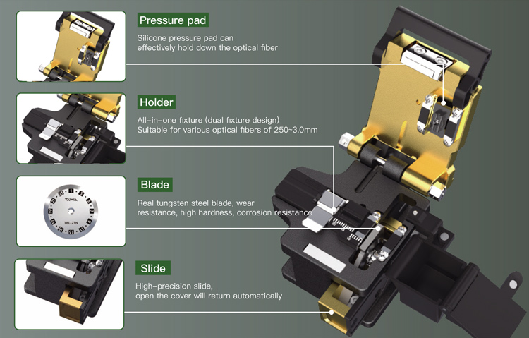 best fiber cleaver cutter cleaver fiber optic tool