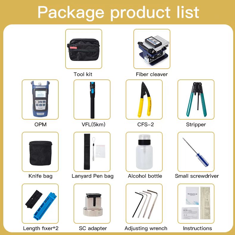 Fiber Tool Kit fiber tool kit price splicing tool kit