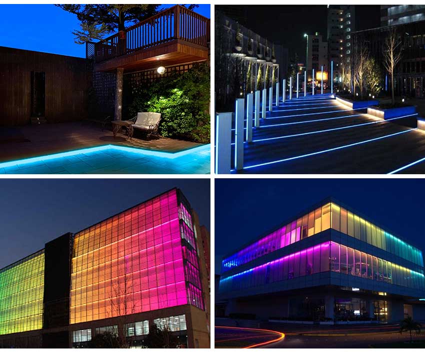 RGB Wall Washer LED Strip Lights Neon | LDBY LED Strip