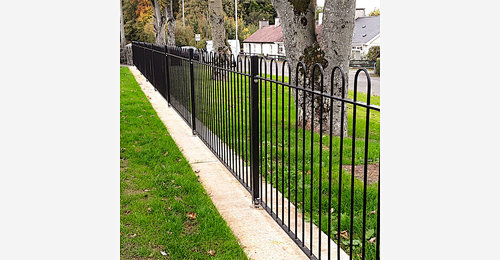Steel Loop Top Pool Fence Panels - FENCE DEPOT