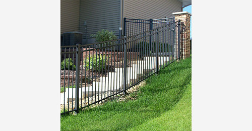 American Aluminum Flat Top/Flat Bottom Fence - FENCE DEPOT
