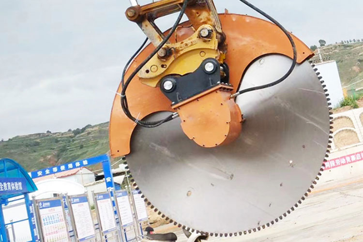 China Rock Saw for 5-10t Excavator Manufacturers - Yichen