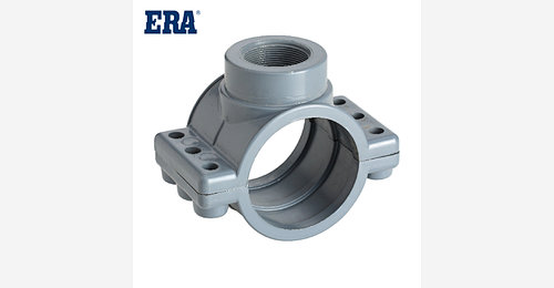 UPVC Saddle Clamp , saddle pipe clips , - 公元管道（浙江）有限公司