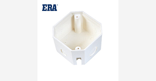 OCTAGON OUTLET BOX , PVC , ERA - 公元管道（浙江）有限公司