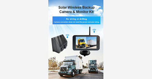 Solar wireless backup camera system - , Manufacturer