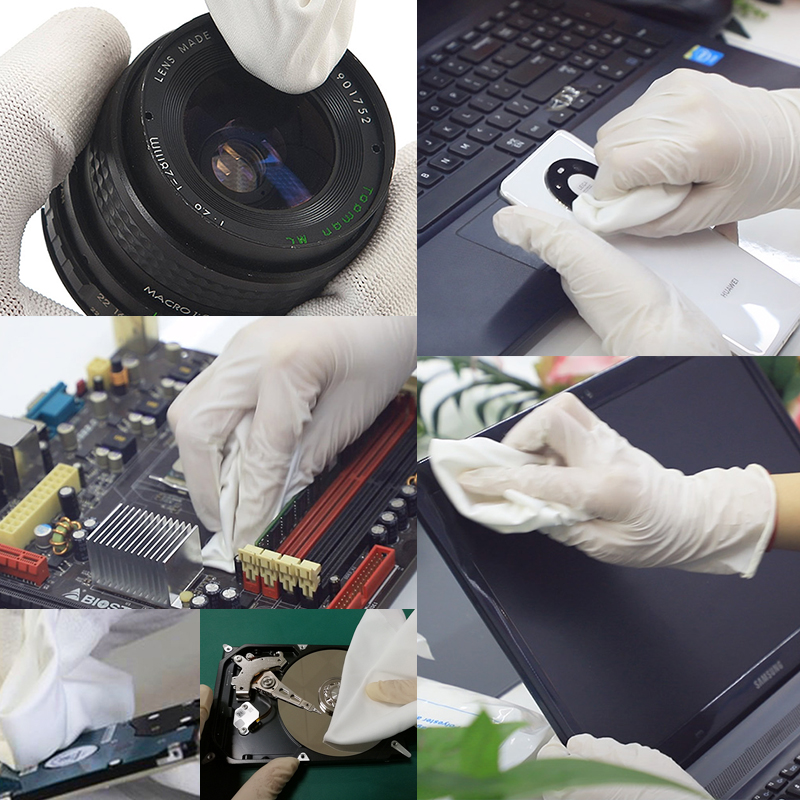 Cleanroom polyester wiper cloth | 115gsm wiper - Swwip