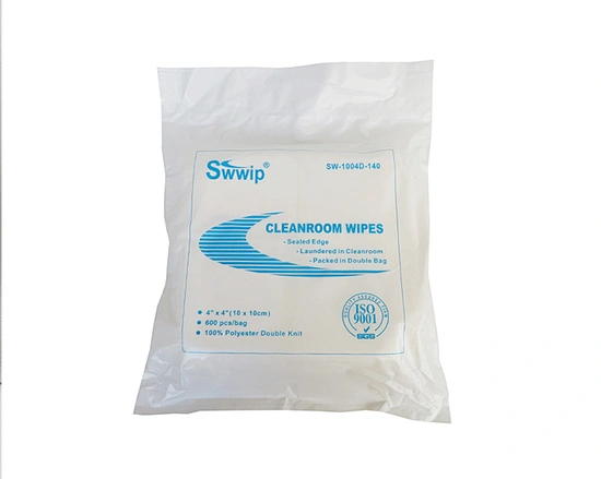 Polyester cleanroom lint free wipes | 140gsm wiper - Swwip