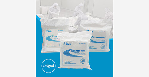 Class 100 polyester cleanroom wipes | 140gsm wiper - Swwip