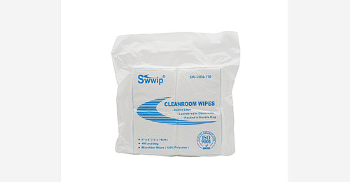 4inch microfiber wiper | class 100 cleanroom wipes - Swwip