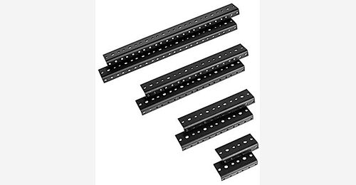 DIY sliding server rack rails