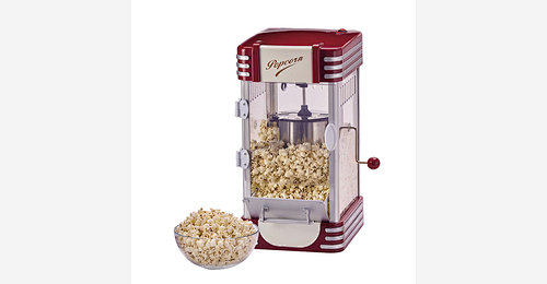 Retro Metallic Popcorn Maker , Vintage Popcorn Maker , - Hiking ...