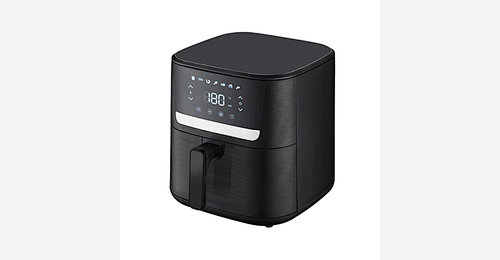 6.5l 1500w led display double basket air fryers with rack