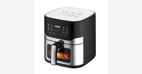 1800w 2000w digital display 10l smart air fryer with window