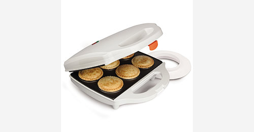Electric Mini Quiche and pie maker to Cook 6 Small Quiches