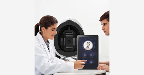 Ai Intelligent Colorful 3d Digital Image Face Scanner Skin Analyze